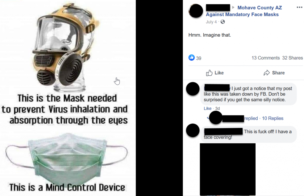 Anti-mask Facebook groups are rife with dangerous misinformation about ...