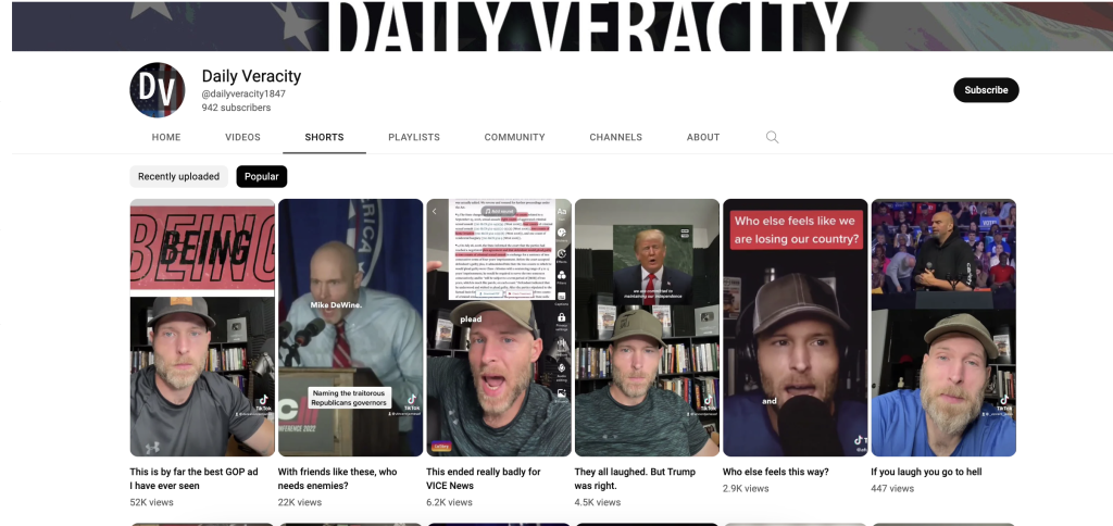 Daily Veracity shorts | Media Matters for America