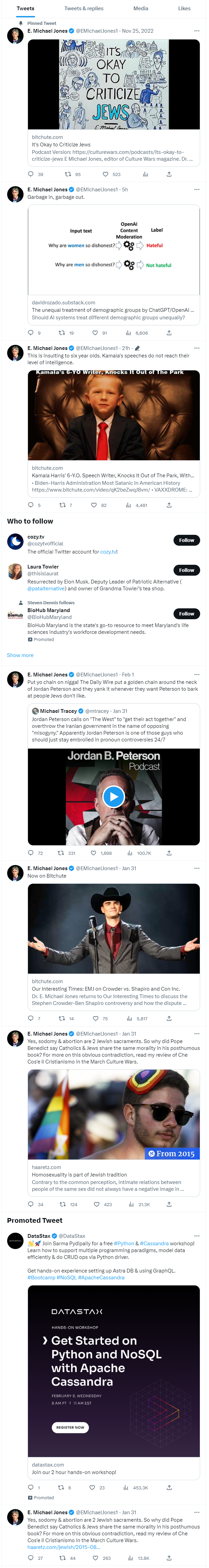 DataStax Twitter ad | Media Matters for America