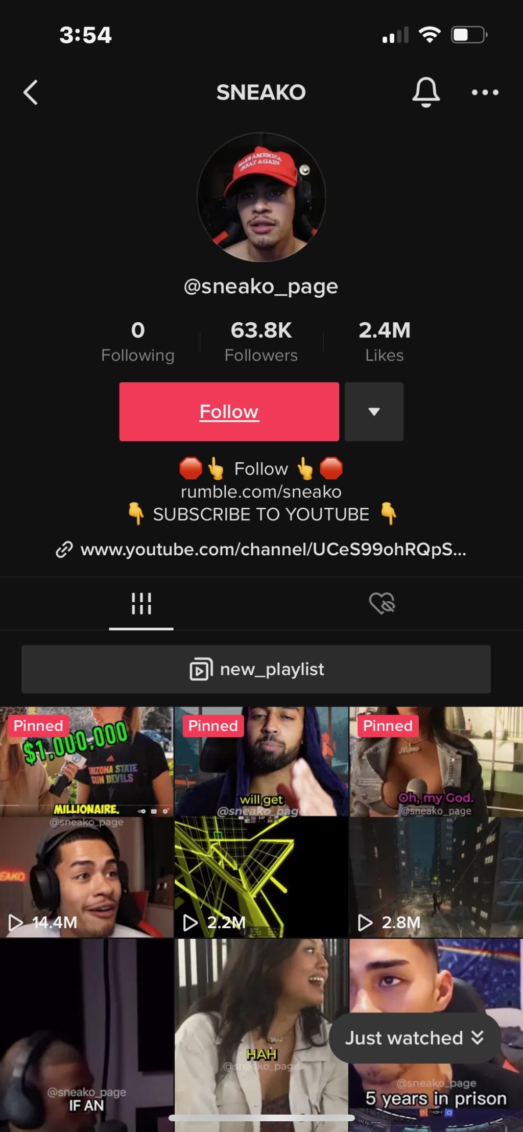 Sneako tiktok 1 | Media Matters for America