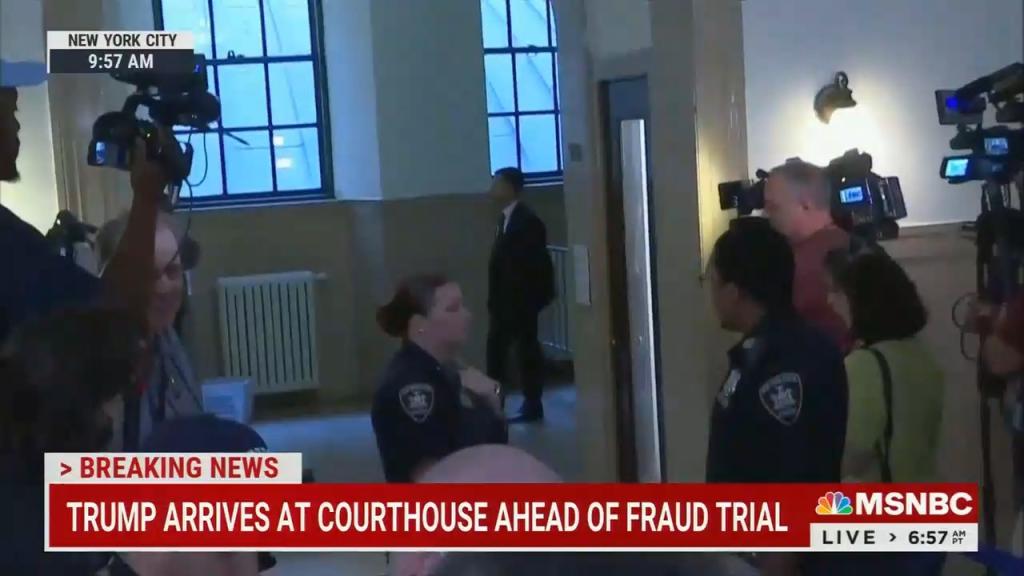 MSNBC trump hallway 10/2 | Media Matters for America