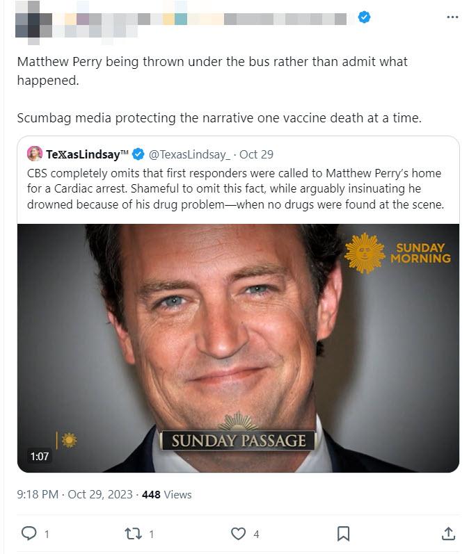 Verified X User Post | Media Matters for America